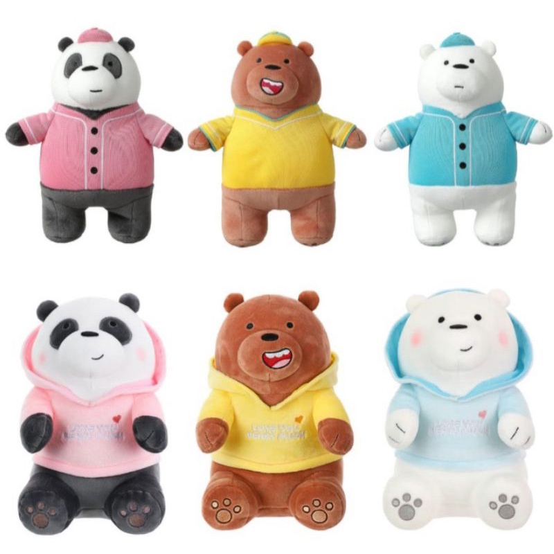 Jual MINISO BONEKA WE BARE BEARS COLLECTIONS | Shopee Indonesia