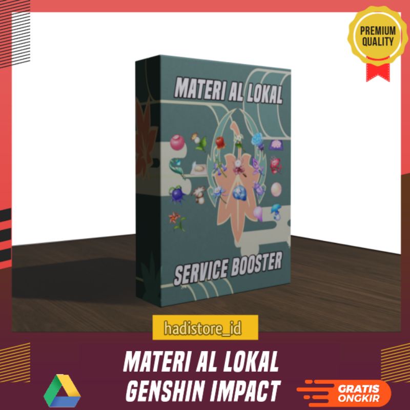 Jual DVD Materi Al Produk Lokal Genshin impact | Shopee Indonesia