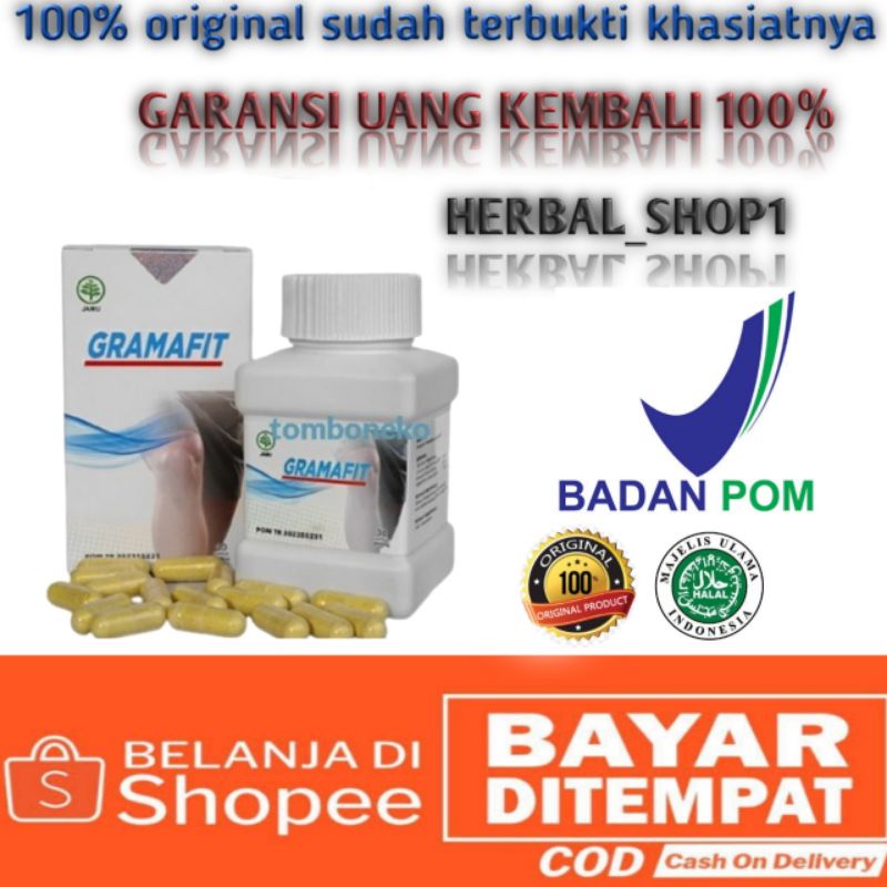 Jual Gramafit Herbal Ori Asli Original Obat Nyeri Vitamin Sendi Dan ...