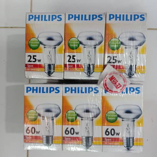 Jual Lampu philips spot 25 /40 / 60 watt E27 lampu chiken lampu sorot panas Indonesia|Shopee ...