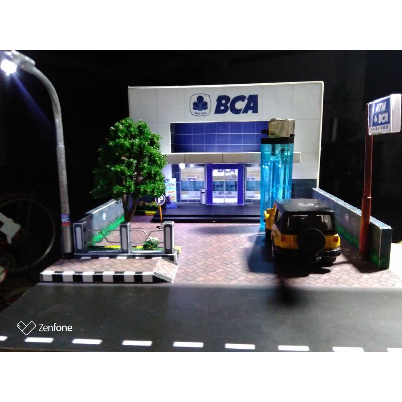 Jual Diorama Bank BCA lengkap ( Miniatur Bank BCA Lengkap ) | Shopee ...