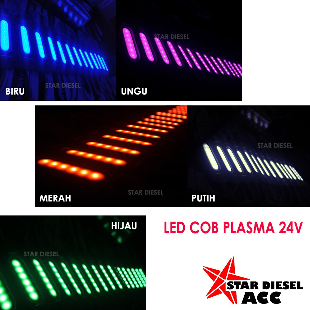 LAMPU LED PLASMA 24V COB PLASMA JUAL PER RANTAI | Shopee Indonesia