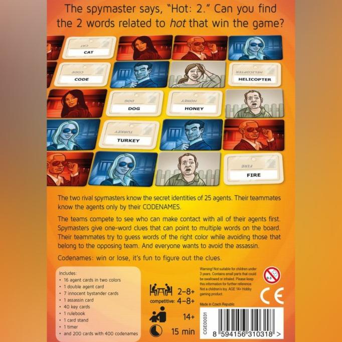 Jual Codenames ( Original ) Board Game - Tokoboardgame - Tbg | Shopee ...