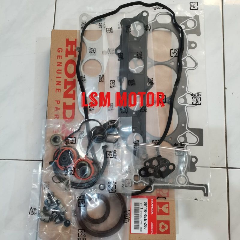 Jual paking set packing gasket full set jazz VTEC jazz new city bahan graphite | Shopee Indonesia