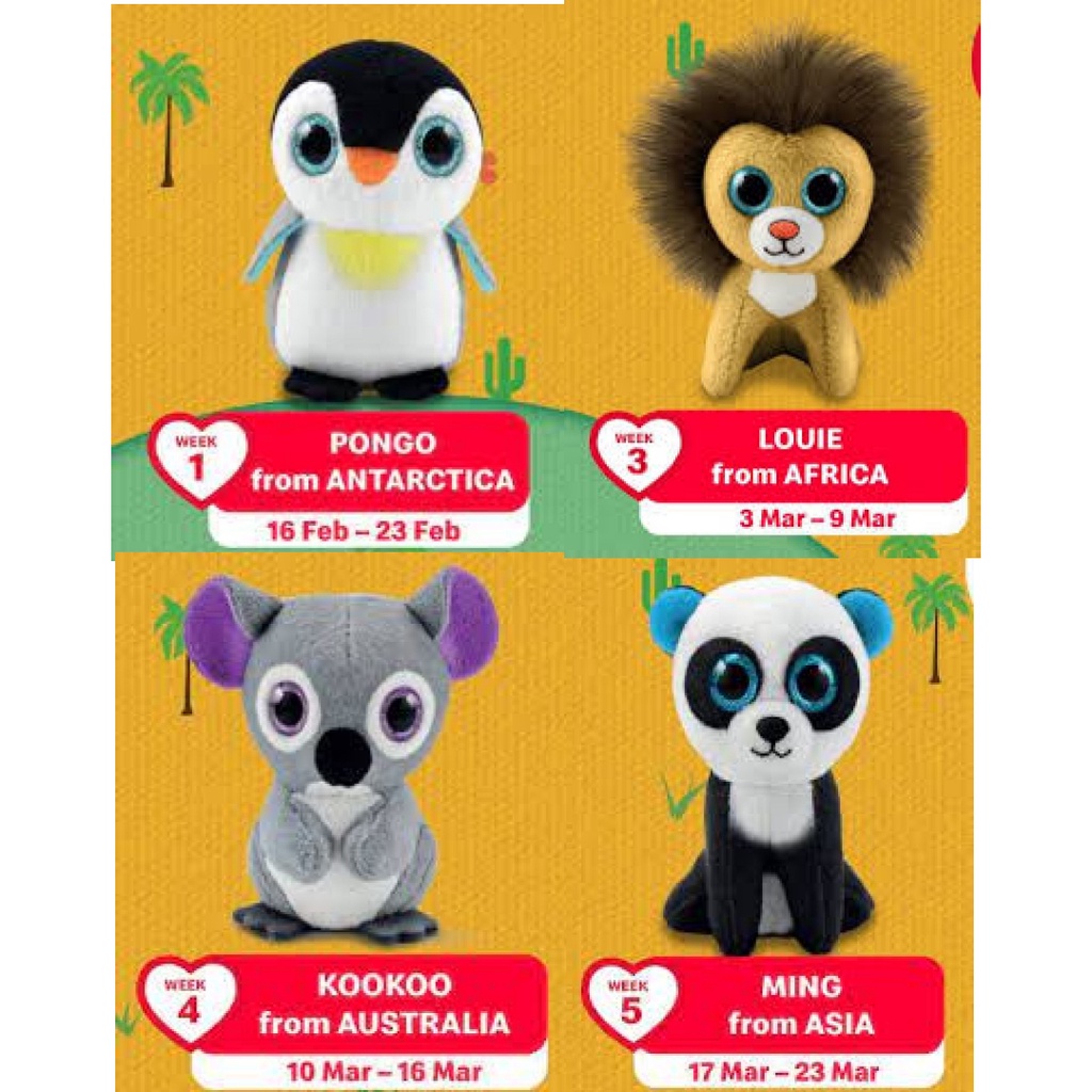 Jual Mainan Happy Meal Boneka Teenie Beenie MCD 2022 | Shopee Indonesia