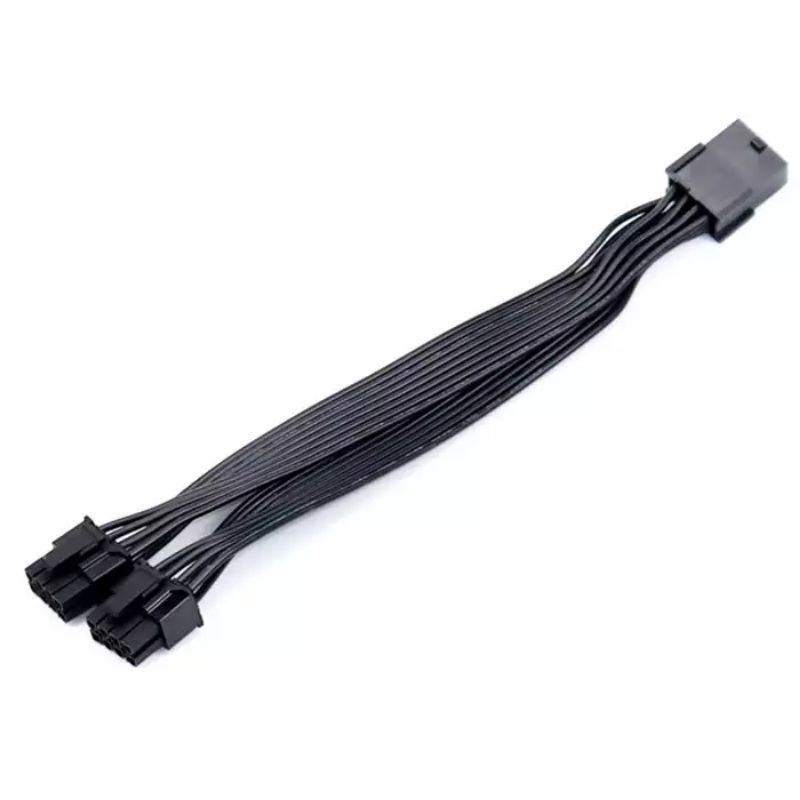 Jual 20cm Kabel Splitter Pcie 8Pin Female to 8 ( 6+2Pin) Pin Male PCI-E ...