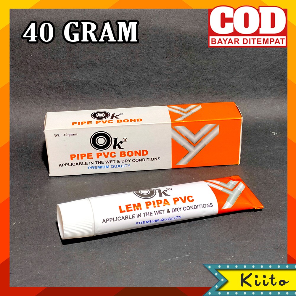 Jual LEM PIPA PVC ODOL 40 GRAM | Shopee Indonesia