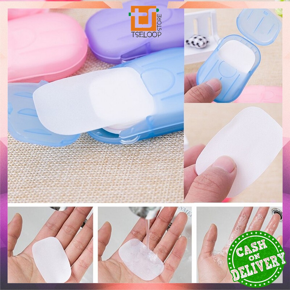 Jual OFM-C453 Sabun Cuci Tangan Kertas Isi 20 PCS Sabun Kertas Cuci ...