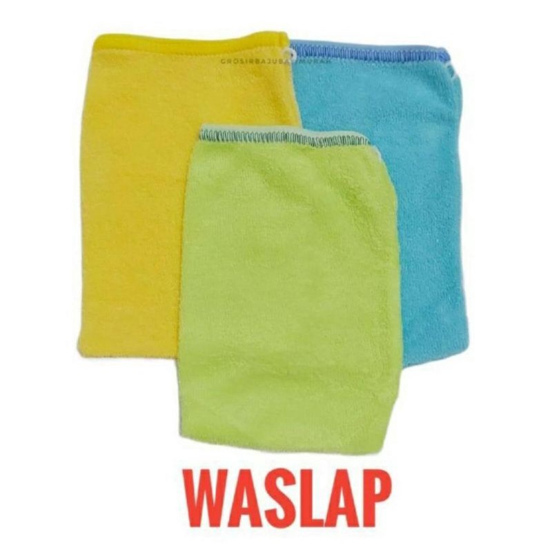 Jual Waslap Bayi Kain Handuk Bentuk Kotak Murah Satuan - Washlap Mandi ...
