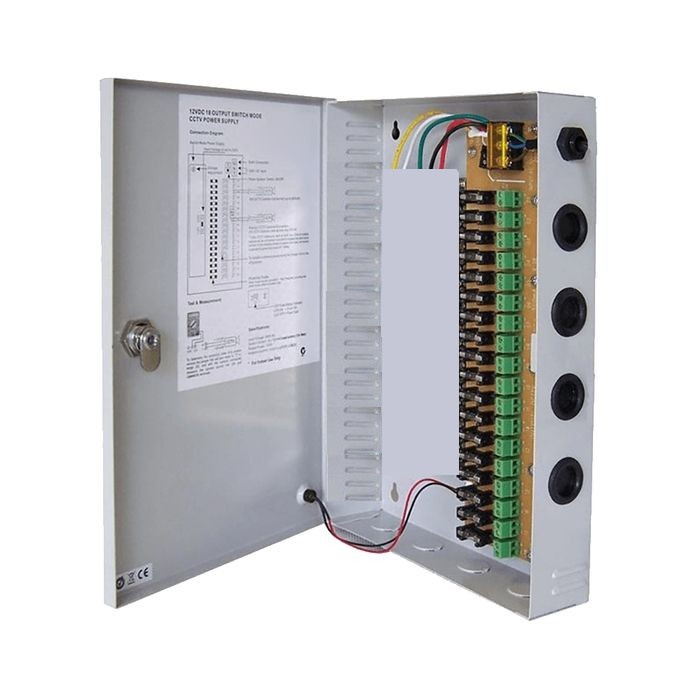 Jual Panel box CCTV 18CH with Fuse ( tanpa PSU) | Shopee Indonesia