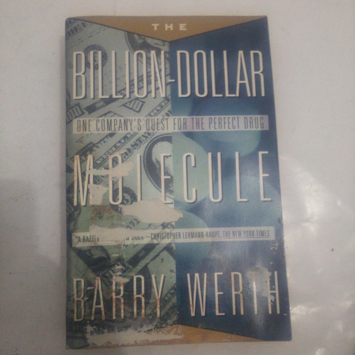 Jual NOVEL THE BILLION - DOLLAR MOLECULE BARRY WERTH | Shopee Indonesia