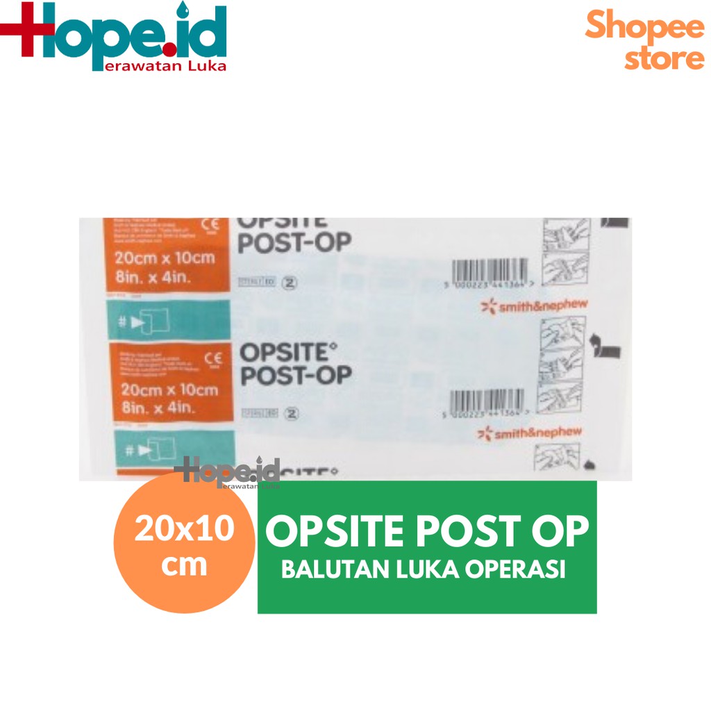 Jual Opsite Post Op 20x10 cm Balutan Luka Operasi Indonesia|Shopee ...