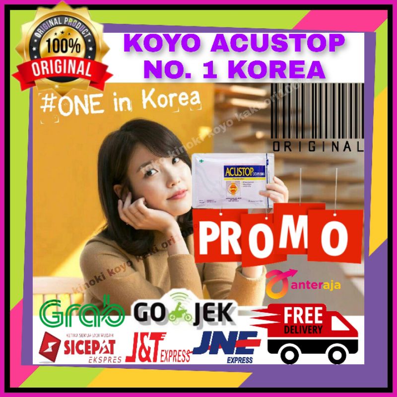 Jual Koyo acustop cataplasma plester pereda sakit bahu lutut original ...