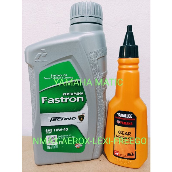 Jual PAKET HEMAT OLI PERTAMINA FASTRON TECHNO 1L + YAMALUBE GEAR 140 ML ...