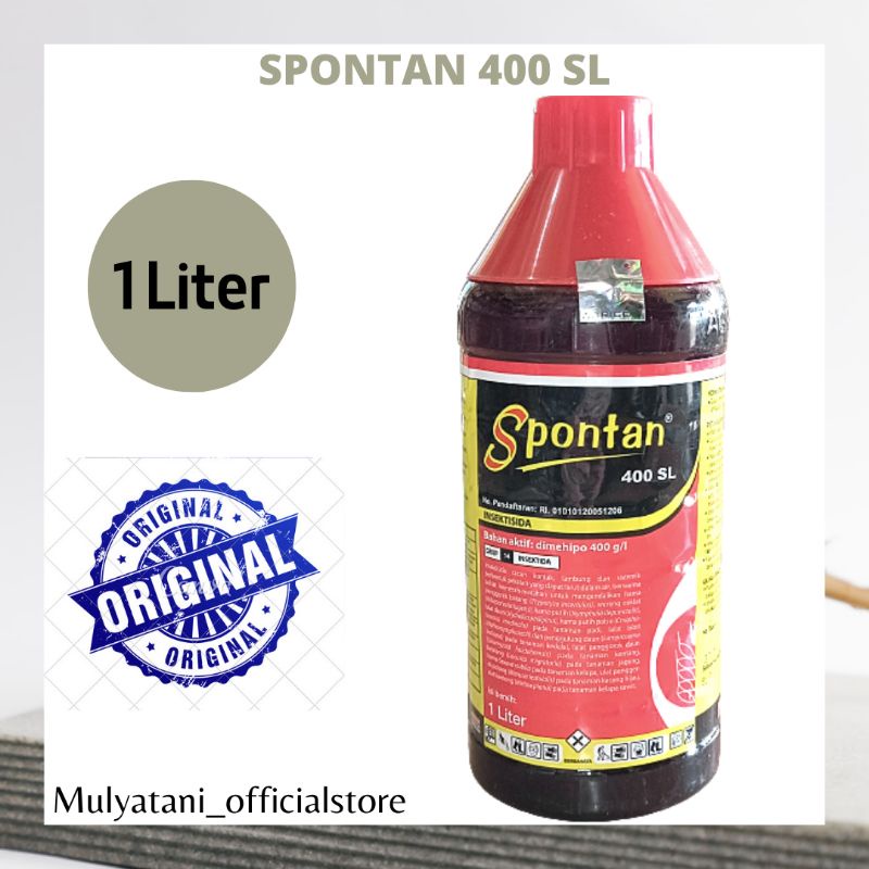 Jual Spontan 400 SL Insektisida 1 Liter Original Kemasan Pabrik ...