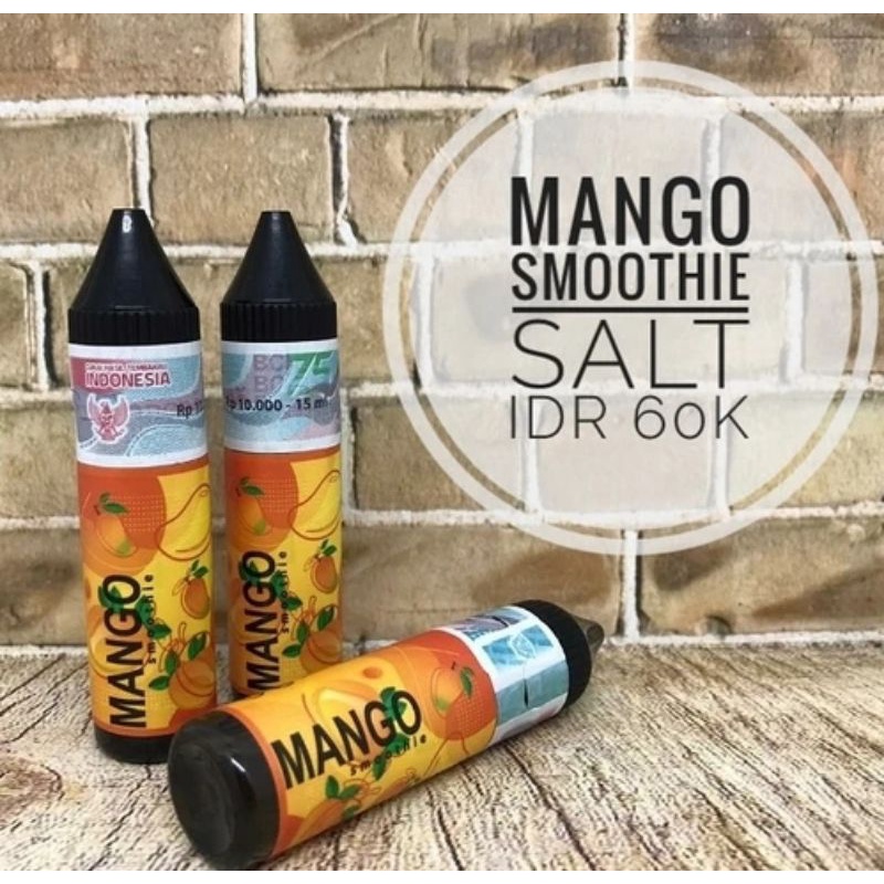 Jual Mango Smoothie Salt 15ml 15mg by Triangle x Cikini Vape Indonesia ...