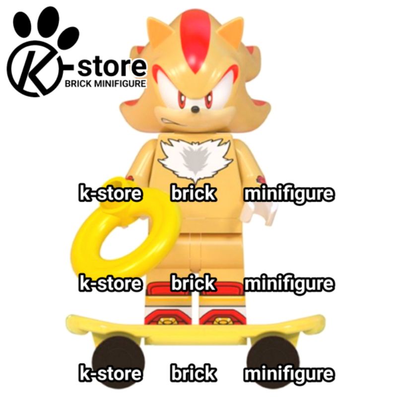 Jual lego sonic the hedgehog super shadow minifigure Indonesia|Shopee ...