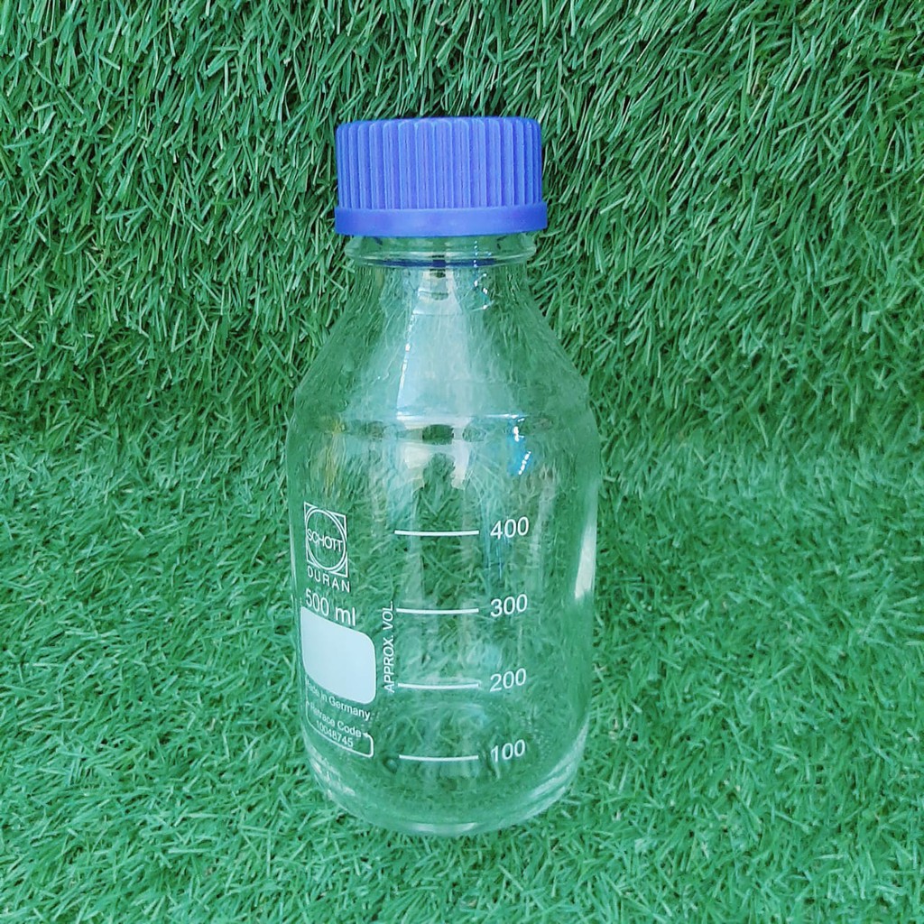 Jual Laboratory Bottle 1000 ml botol lab sample DURAN ORIGINAL | Shopee ...