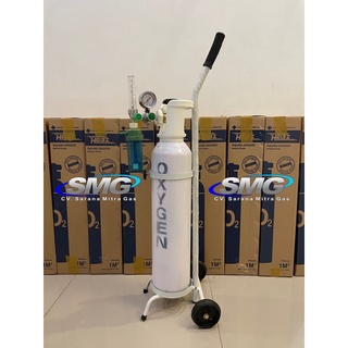 Jual Tabung oksigen kecil 1m3 baru + isi | Shopee Indonesia