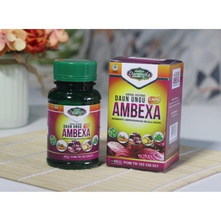 Kapsul Daun Ungu AMBEXA Darusyifa Redakan Ambeien & Wasir Isi 60 kapsul ...