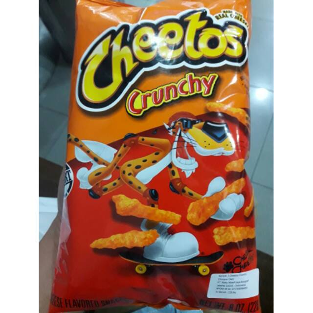 Jual Cheetos chetos crunchy cheese flavored snacks snack 226.8 gr ...
