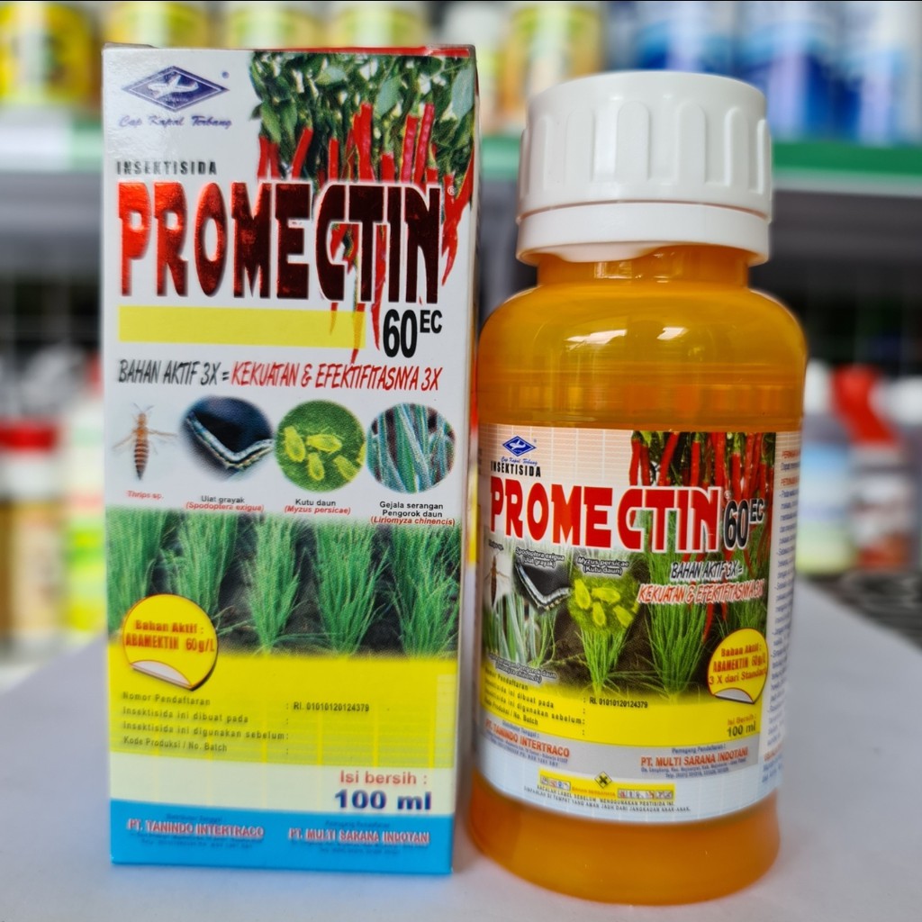 Jual Insektisida Promectin 60EC 100ml. - Cap Kapal Terbang / BISI ...