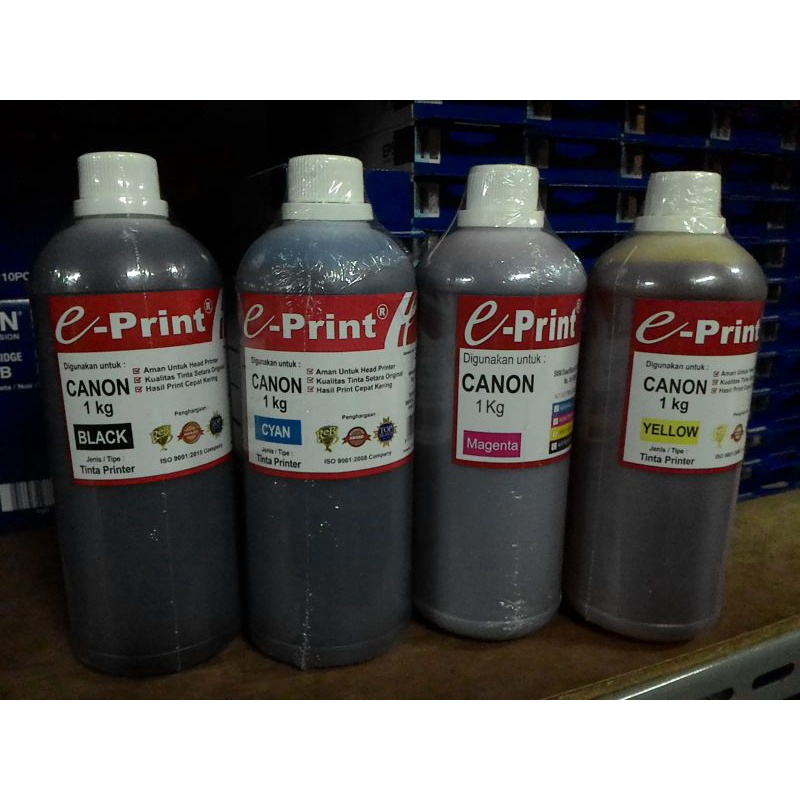 Jual Tinta Botol Refill E-Print 1 Liter Canon | Shopee Indonesia