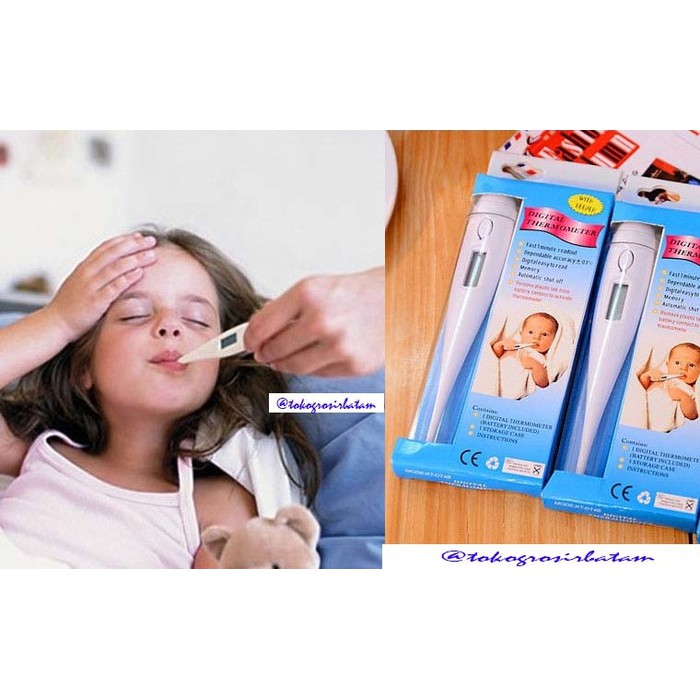 Jual GB Termometer Anak Bayi Digital Thermometer Baby Mini Suhu body ...