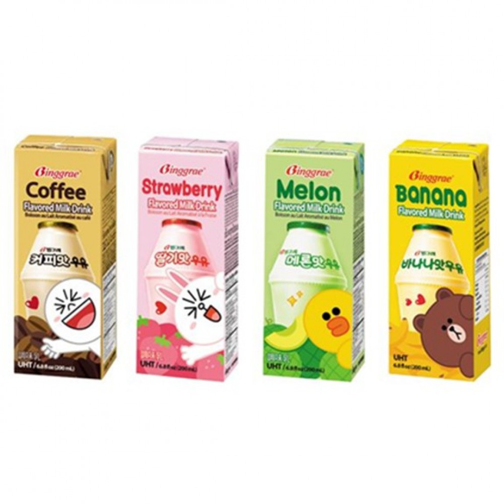 Jual Susu Binggrae Banana Milk Korea Halal 200ml Shopee Indonesia