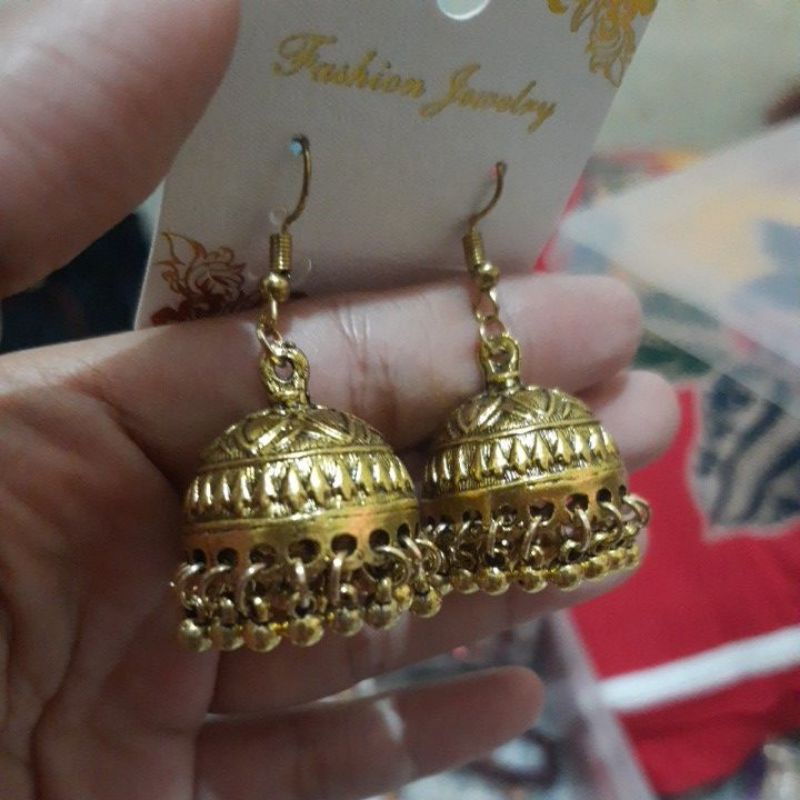 Jual anting india warna gold | Shopee Indonesia