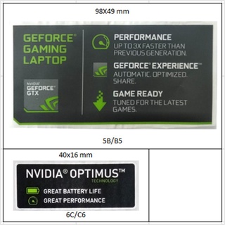 Jual Stiker Sticker Nvidia RTX GTX G-SYNC Original Indonesia|Shopee ...