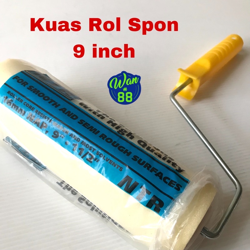 Jual Kuas Rol Cat Spon 9 inch NTR | Shopee Indonesia