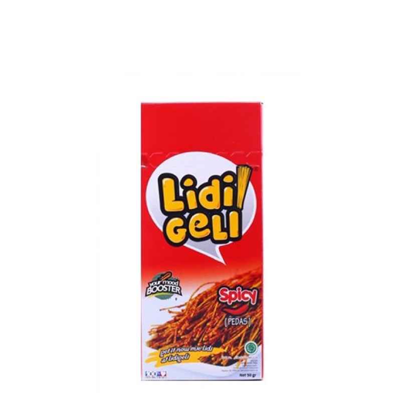 Jual Lidigeli Mie Lidi Snack Rasa Spicy 50 gr | Shopee Indonesia