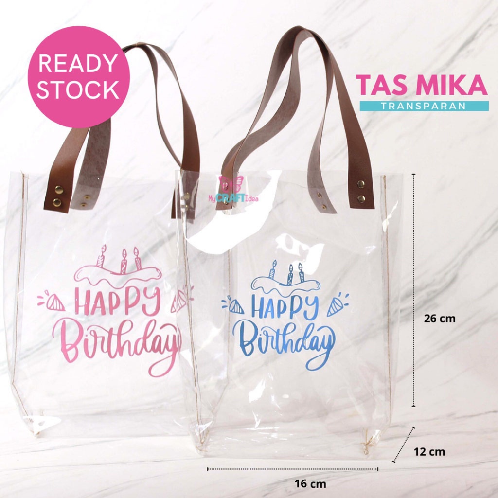 Jual Tas Mika Ulang Tahun | MIN. ORDER 5 PCS | ukuran 16x12x26 | Tas ...
