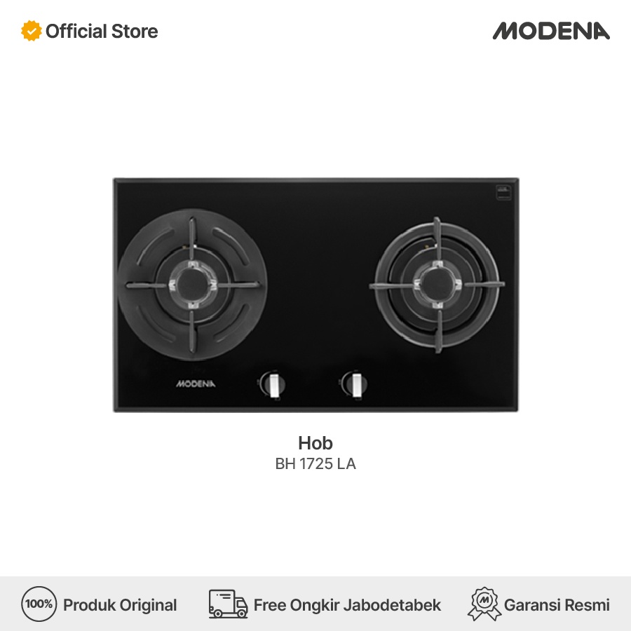 Jual MODENA Built-in Gas Hob - BH 1725 LA | Shopee Indonesia