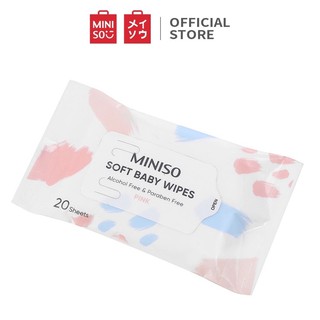 Jual MINISO SOFT BABY WIPES / TISU BASAH MINISO / TISSUE BASAH MINISO ...