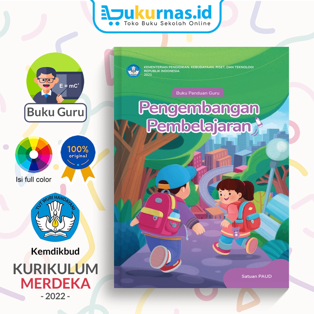 Jual Buku Panduan Guru Pengembangan Pembelajaran Untuk Satuan PAUD K-Merdeka Indonesia|Shopee ...