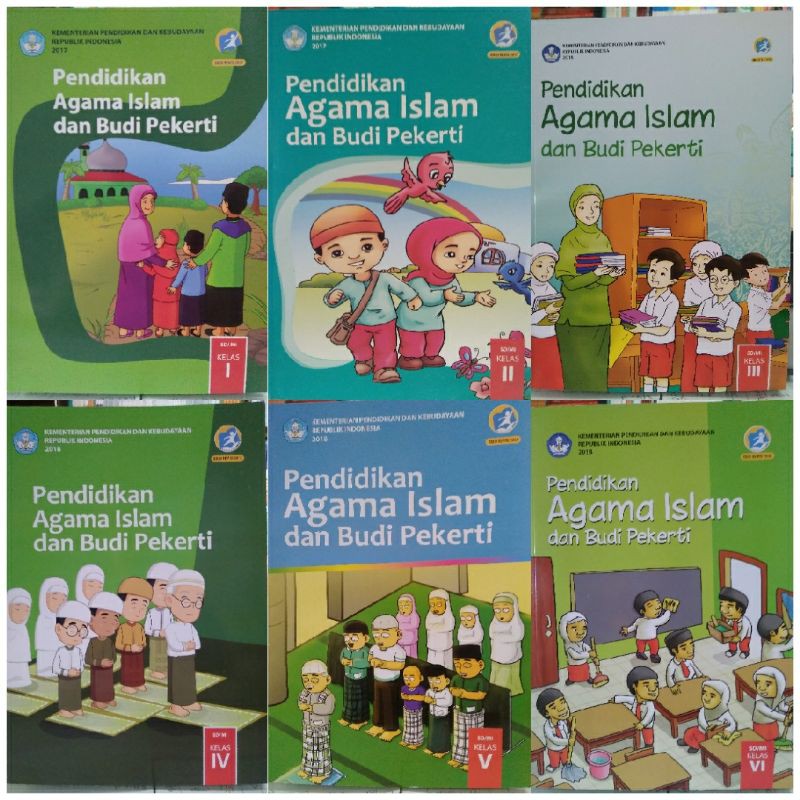 Jual Buku Paket Agama Islam Untuk Kelas 1 Sampai 6 SD MI kurikulum 2013 ...