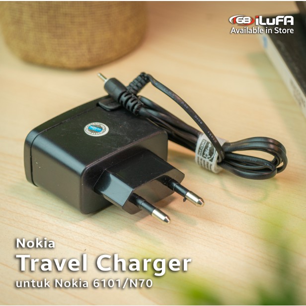 Jual Nokia Charger Colokan Kecil - NK 6101/N70 - Hitam | Shopee Indonesia