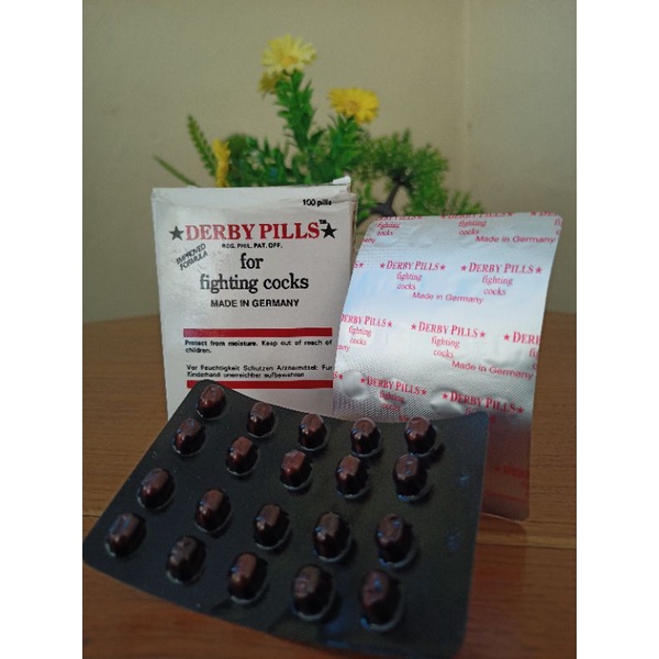 Jual Derby Pills obat ayam - 1 strip 20 butir(Import Philipina 100% ...