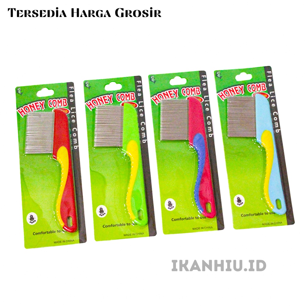 Jual Serit Besi Gagang Panjang Terminator - Sisir Kutu Ketombe Magnet ...