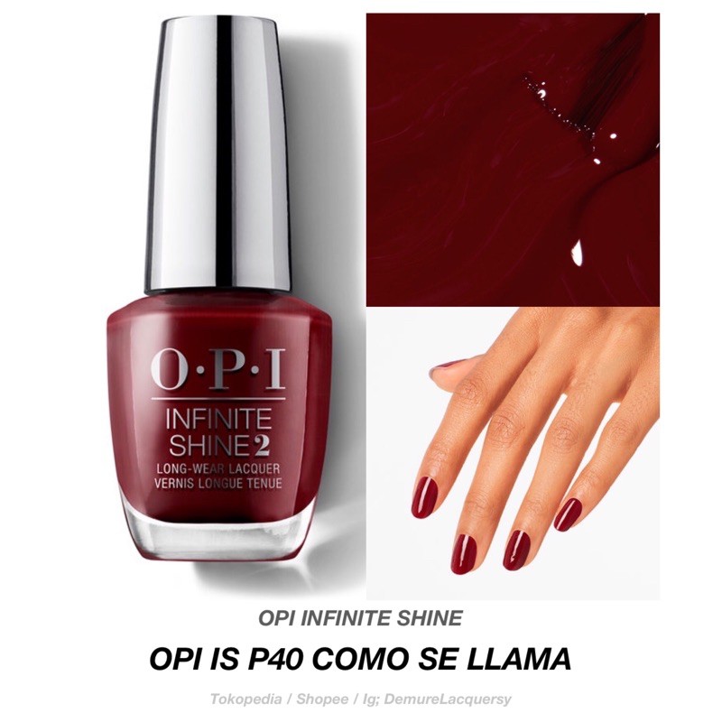 Jual OPI ISL P40 - Como Se Llama? (INFINITE SHINE) | Shopee Indonesia