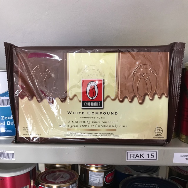 Jual Tulip White Chocolate Compound 1kg | Shopee Indonesia