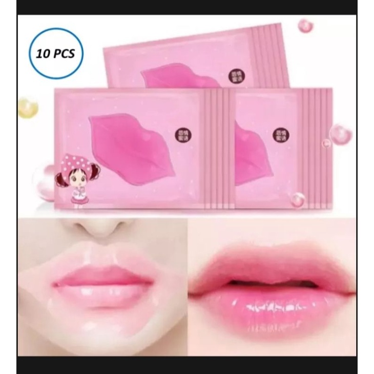 Jual masker bibir collagen , lip mask,masker pemerah bibir | Shopee ...