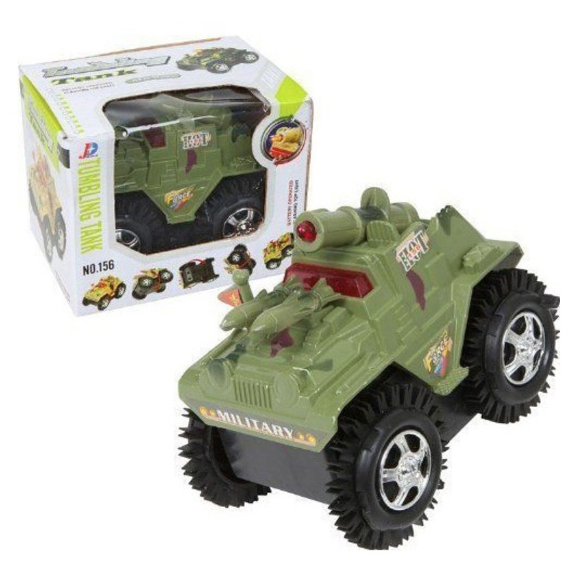 Jual RM Mainan Anak Mobil Tank Jungkir Balik Militer - Tumbling Tank ...