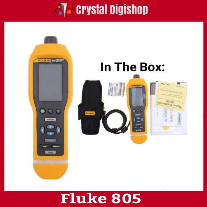 Jual Fluke 805 Vibration Meter Indonesia|Shopee Indonesia