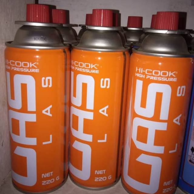 Jual GAS Las Hicook Hi-cook Gas Las 220 gram Gas Butane utk Las ...