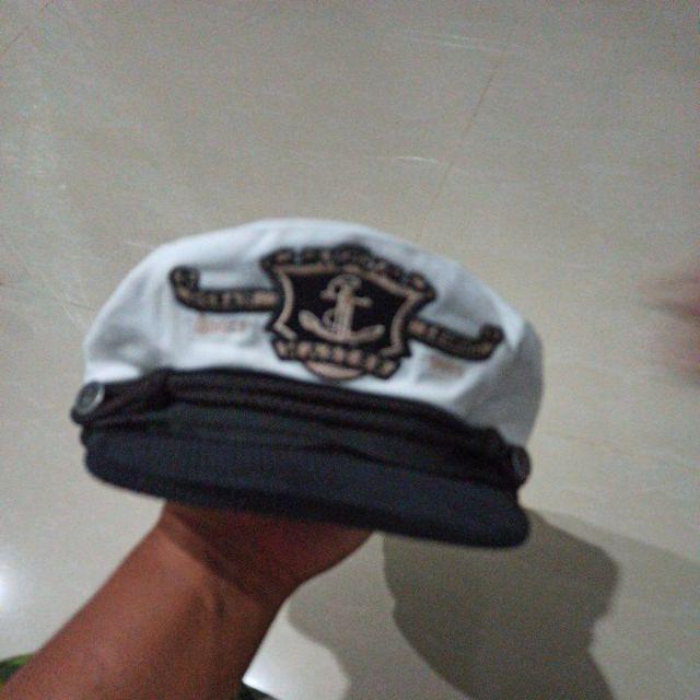 Original Topi Fisherman / Fiddler Cap/ Topi Captain/ Topi Sailor/Topi ...