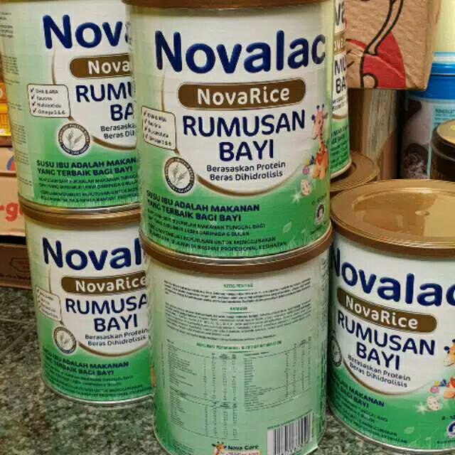 Jual NOVALAC NOVARICE RUMUSAN BAYI ALERGI SUSU SAPI | Shopee Indonesia
