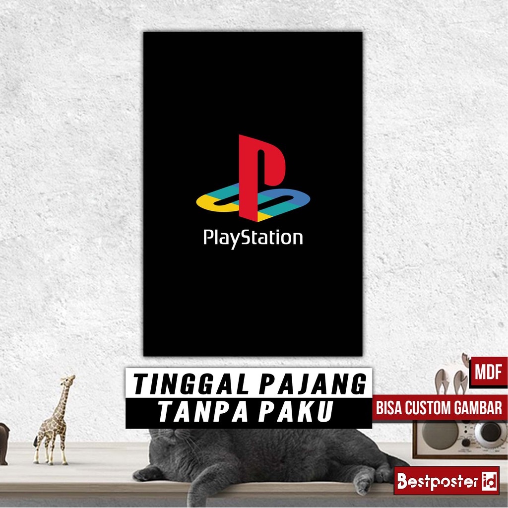 Jual Poster PLAYSTATION Frame Kayu GAMING MDF01025 | Shopee Indonesia